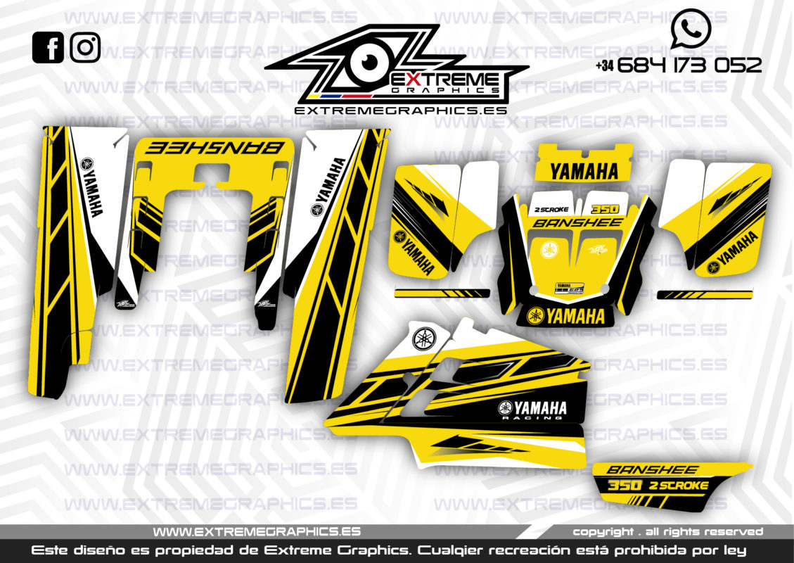 Adhesivos Moto Yamaha Aerox Monster Gris – extremegraphics.es